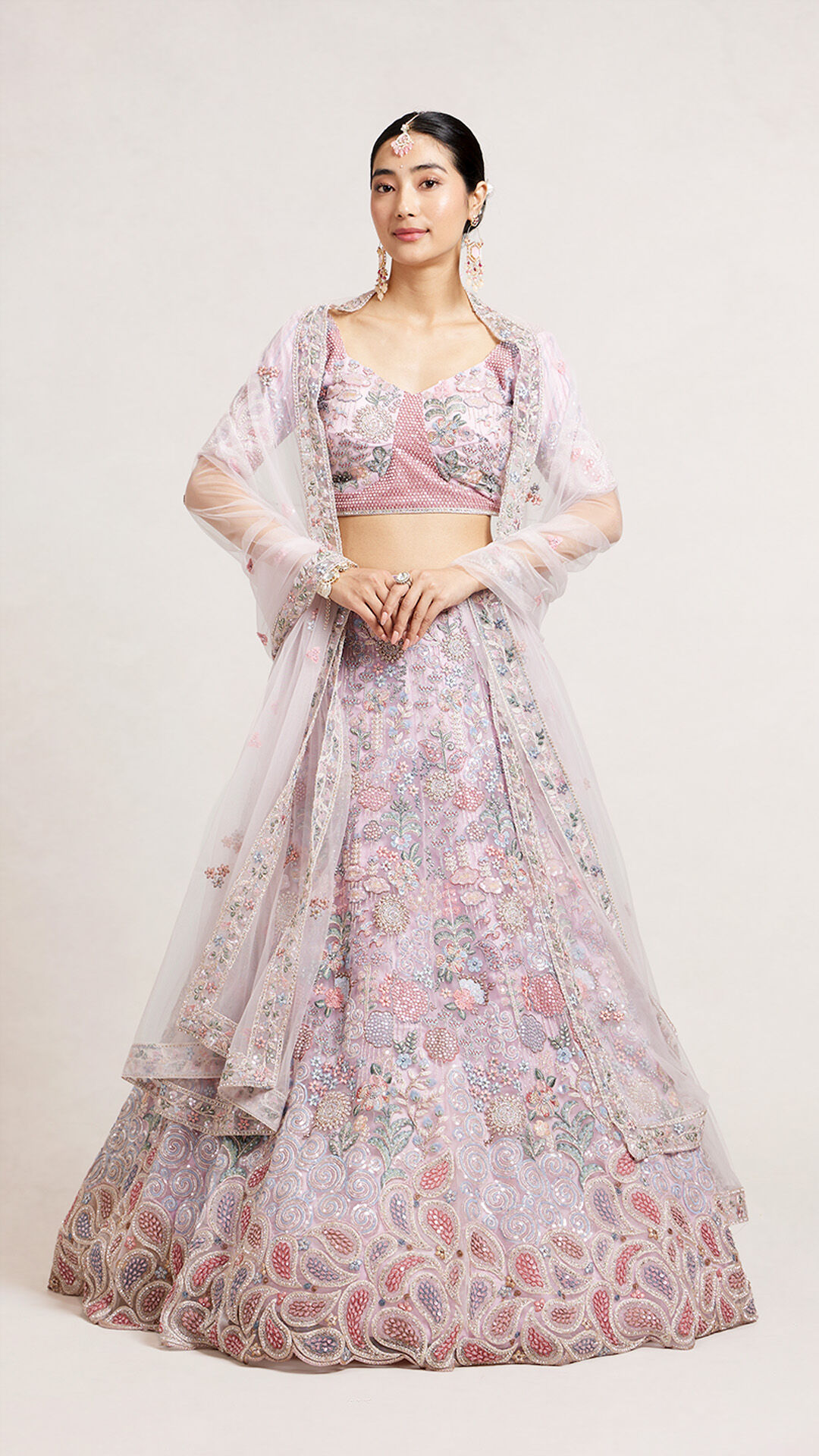 10 Dupatta Draping Styles to Ace Your Lehenga Look