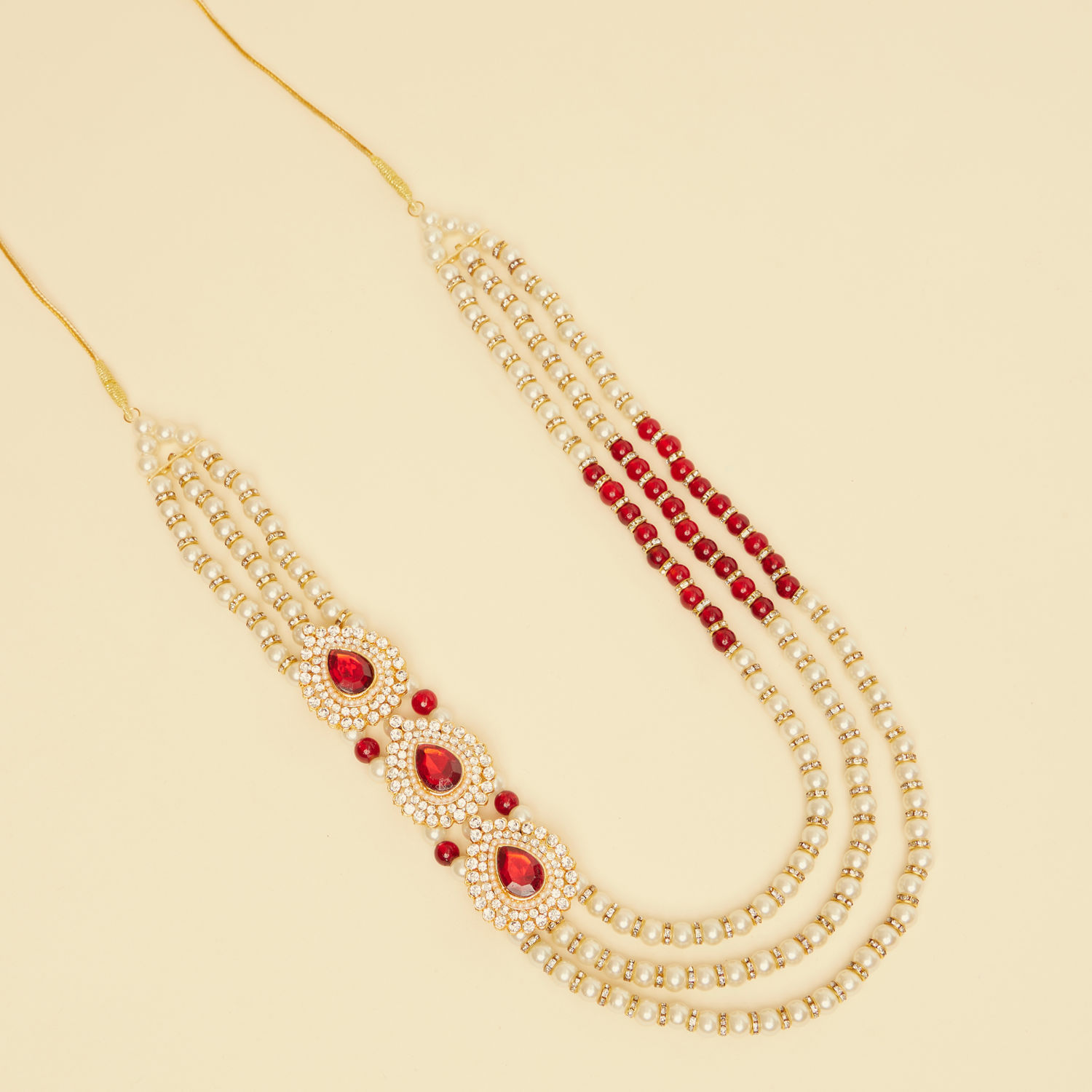 Mala for Men - Buy Regal Red Mala Online @Manyavar