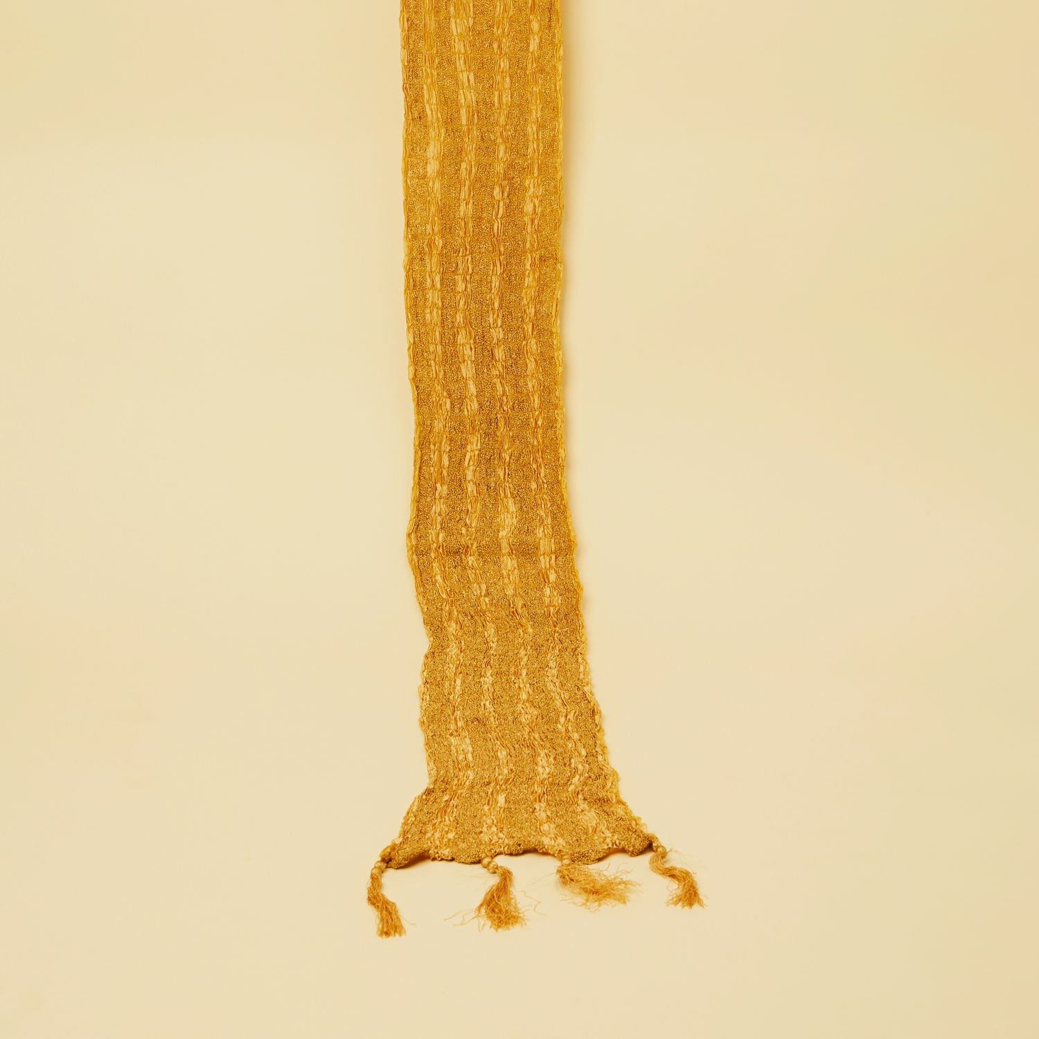 Buy Amber Golden Traditional Stole Online in India @Manyavar - Dupatta ...