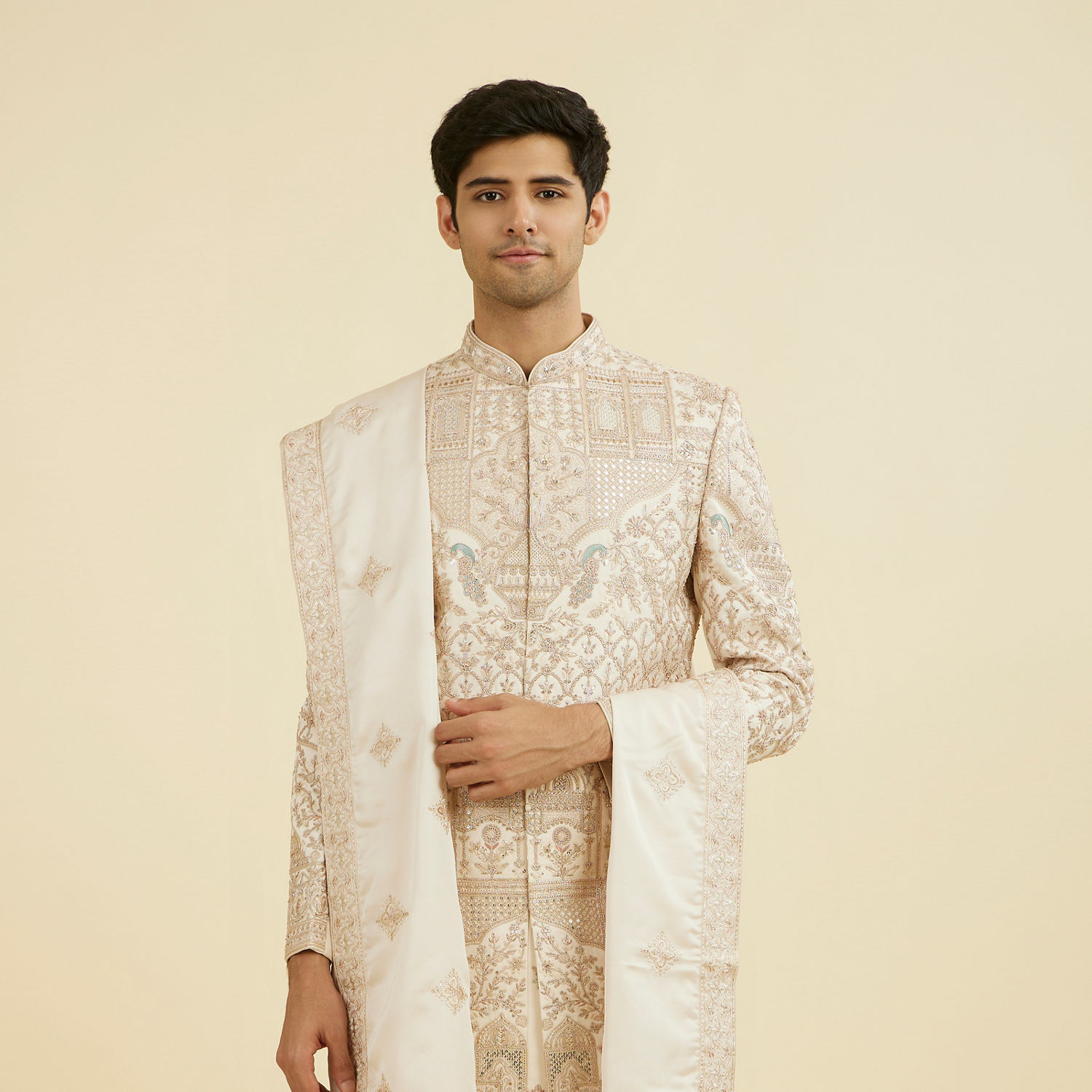 Simple Wedding Sherwani For Men