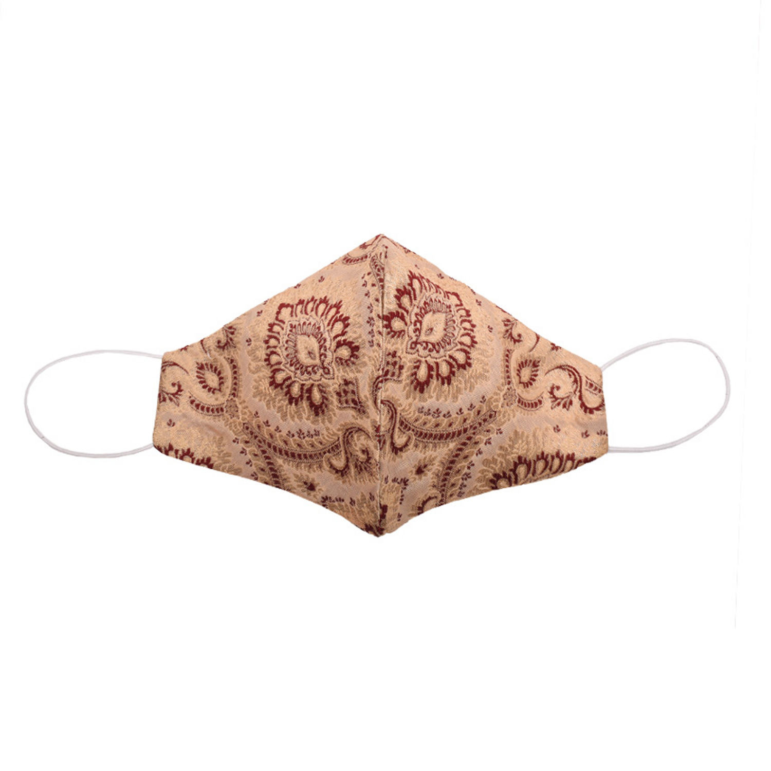 Buy Plush Fawn Color Mask Online in the USA @Manyavar - Facemask for Men