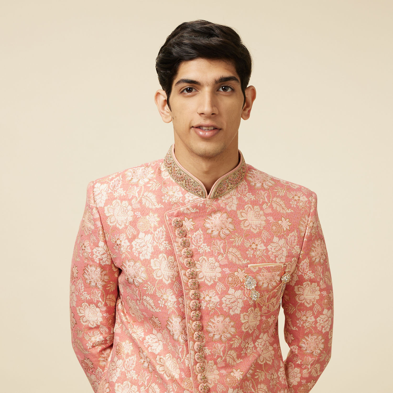 Indo Western for Men - Buy Luxe Gajaree Indo Western Online @Manyavar